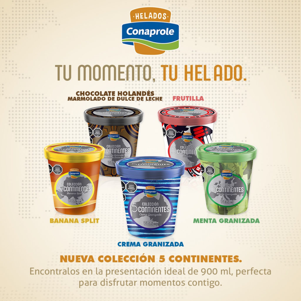 Helados Conaprole lanza nueva Colección 5 Continentes - Radiomundo En ...
