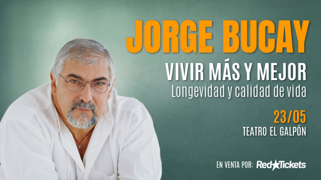 Con el Dr. Jorge Bucay, sobre su charla "Vivir más y mejor" en el ...